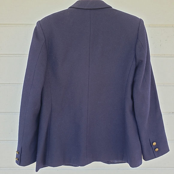 Fashion House Sanyo | Jackets & Coats | Vintage Wool Two Button Blazer ...